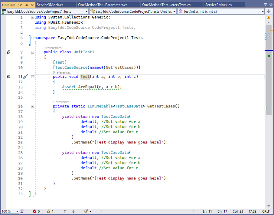 EasyTdd - Visual Studio Marketplace